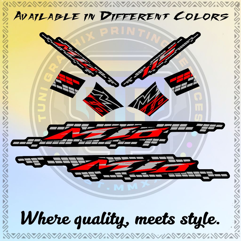 MIO SPORTY - MIO 1 NEW INDO 2025 DECALS STICKER | Shopee Philippines