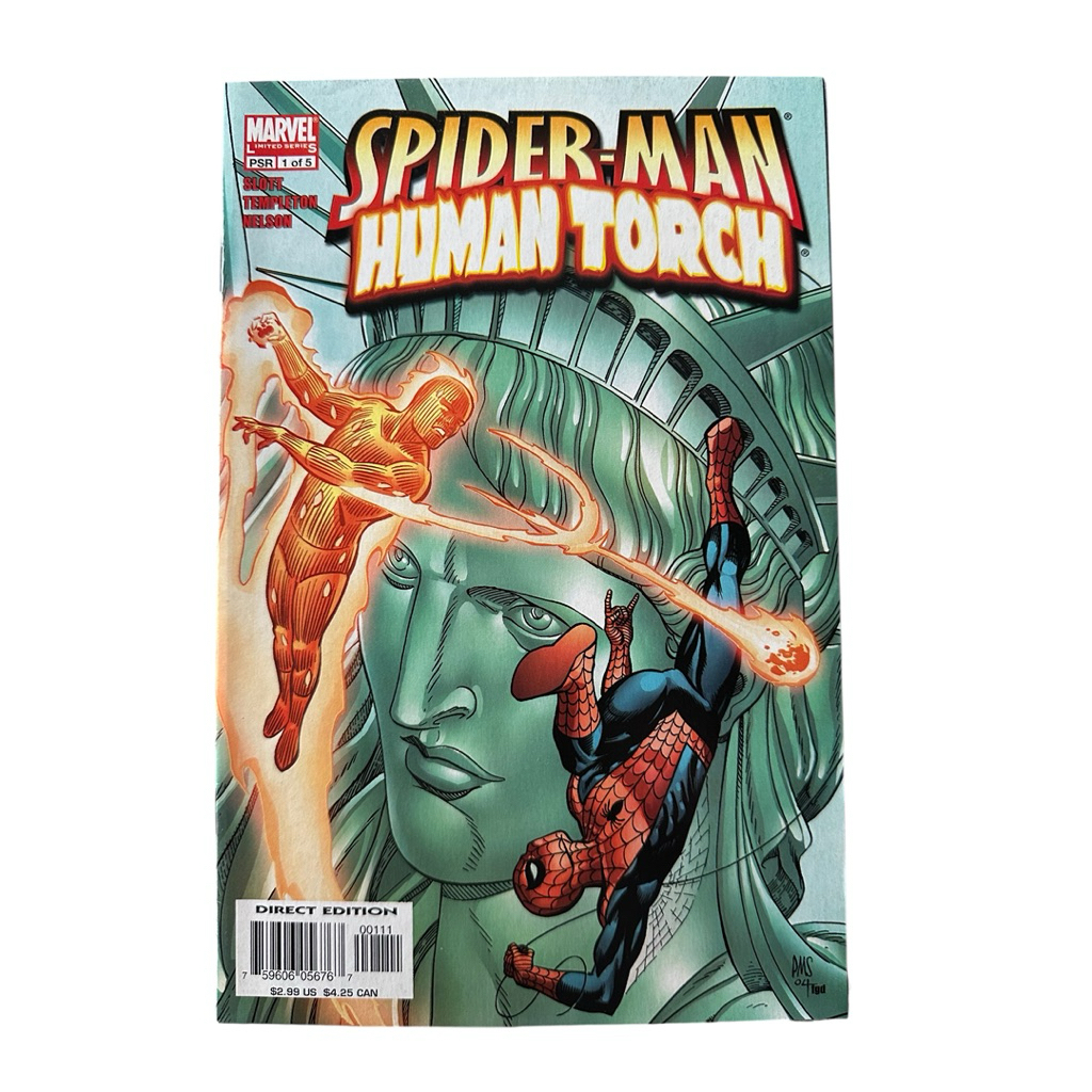 Spider-Man Marvel Comics Human Torch Issue #1 (2005) – Direct Edition | Shopee Philippines