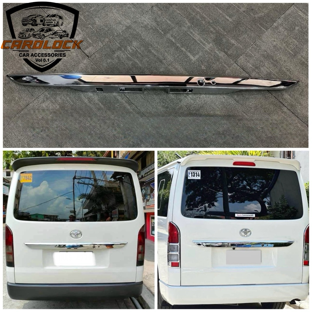 Toyota Hiace Commuter Decontent 2005 - 2025 Trunk Lid Espada Long ...