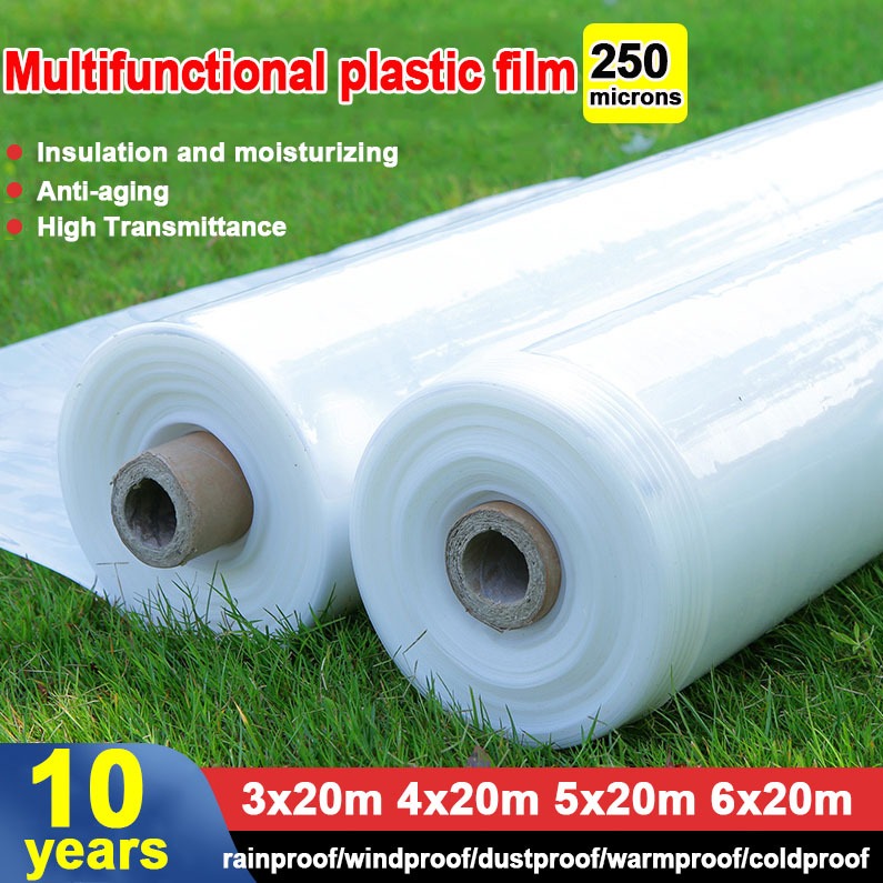 UV Plastic Sheet (Thickness 250 Microns) Plastic Sheeting Clear ...