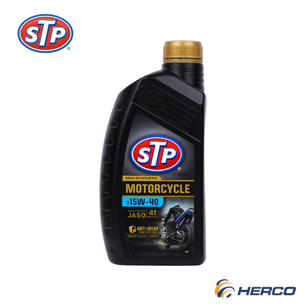 STP Semi Synthetic Motorcycle Oil 15W-40 946ML | Shopee Philippines