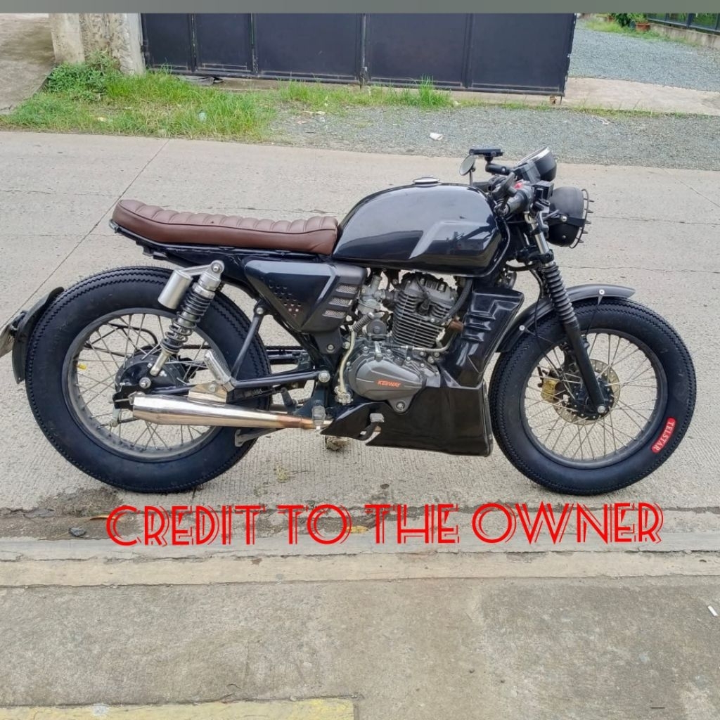 ubend for keeway 152 ubend cr152 cafe racer, scrambler, brat,classic ...