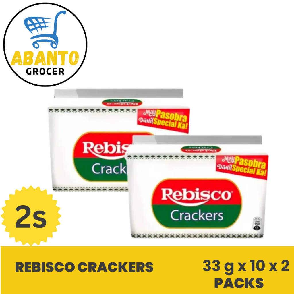 REBISCO CRACKERS 33G x 10'S x 2 Packs | Shopee Philippines