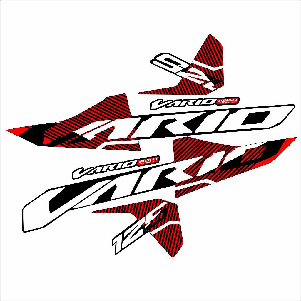HONDA CLICK 125 V3 MALAYSIAN CONCEPT VARIO DECALS STICKER | Shopee ...