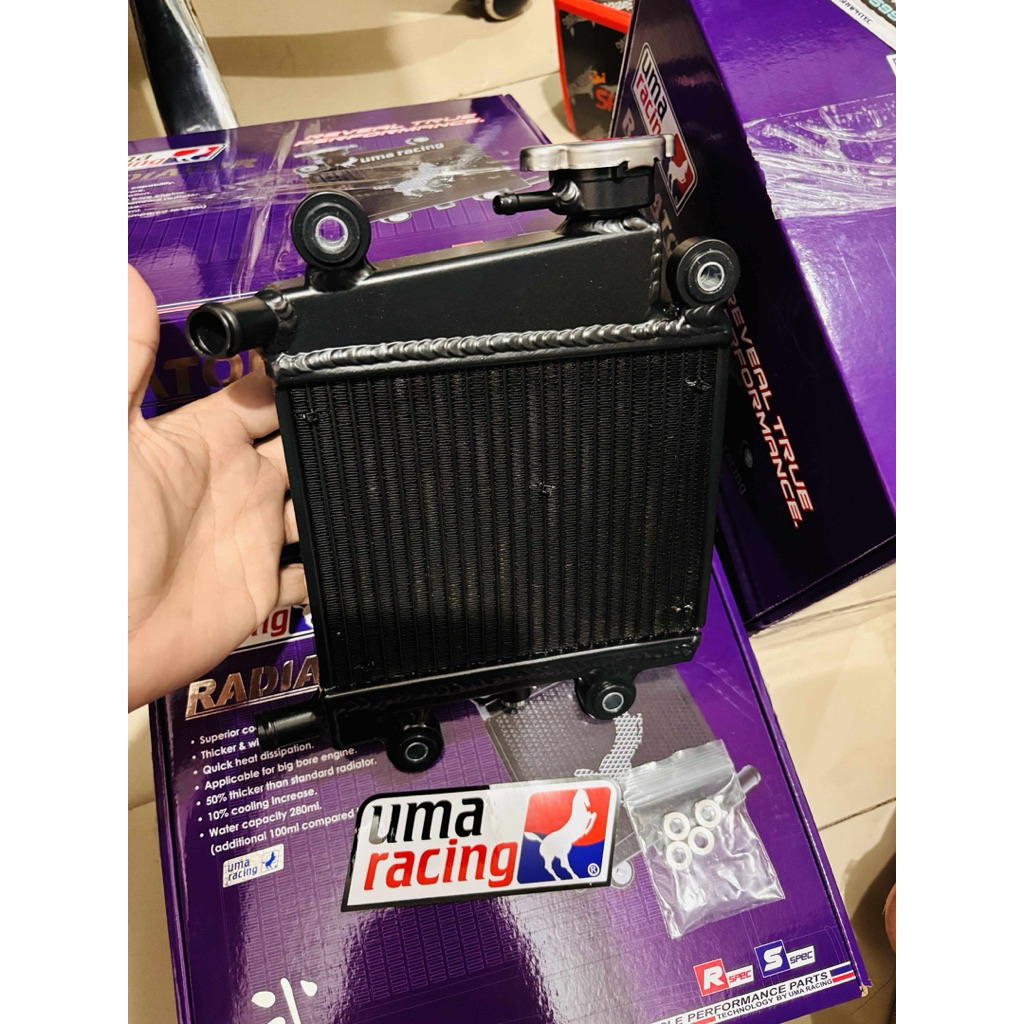 UMA Radiator nmax / aerox v2 with cap | Shopee Philippines