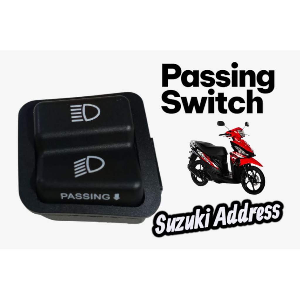 Suzuki Address Passing Switch Plug and Play - No Splicing Needed ...