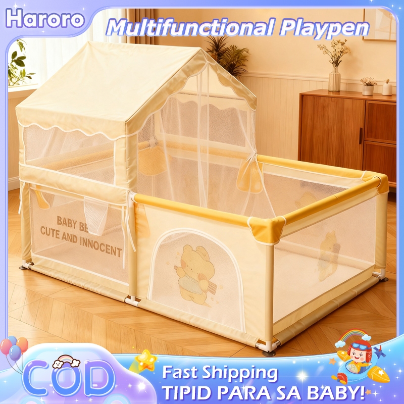 Baby Playpen Kids Play House Playpen Multifunctional Tent For Kids ...