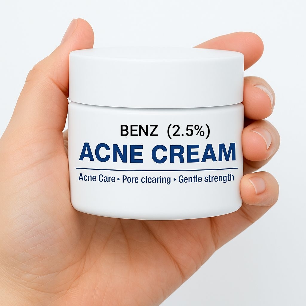 BENZ 2.5% Cream /BPO 2.5%– Teens and Sensitive skin Acne Care | Shopee ...