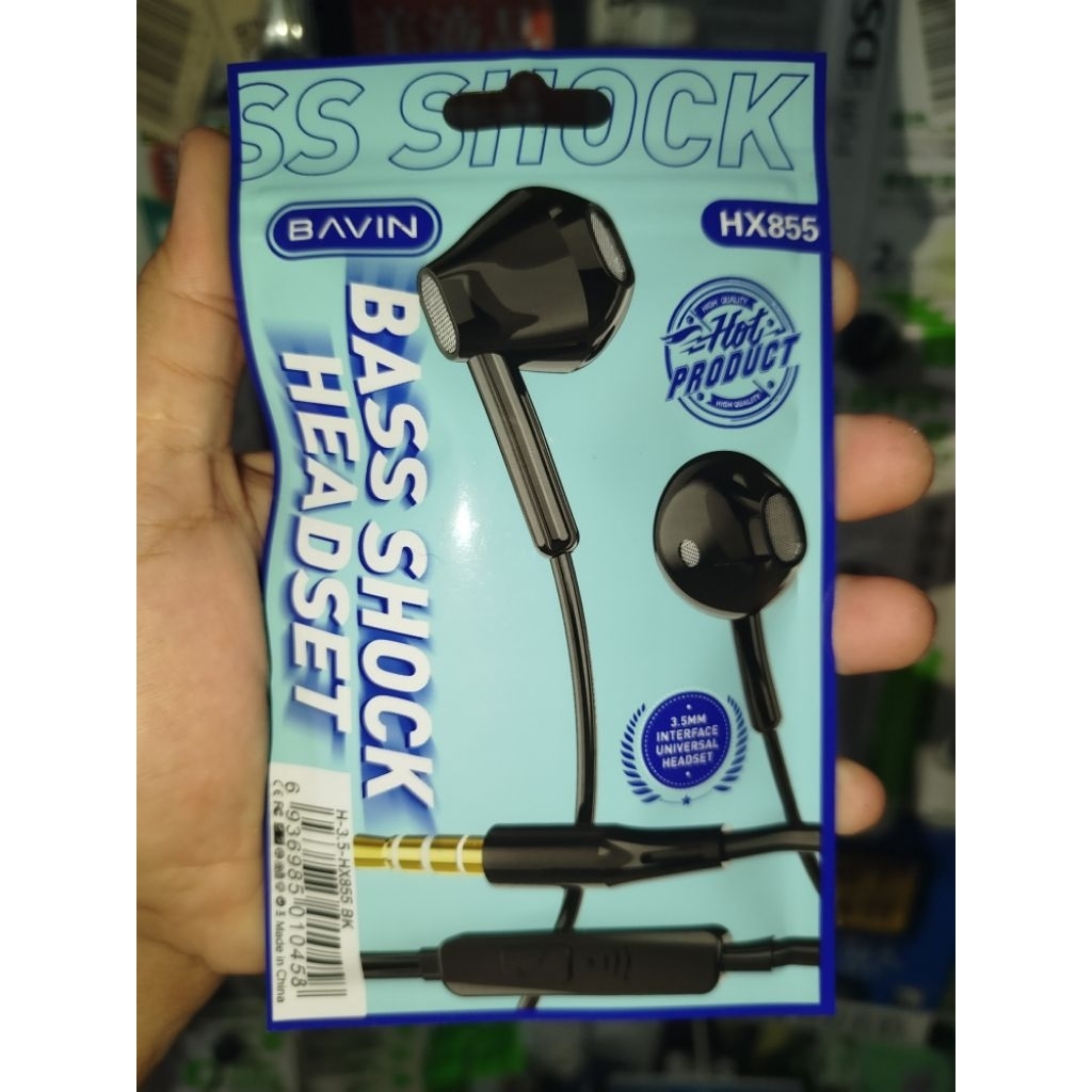 BAVIN HX855 BASS SHOCK HEADSET | Shopee Philippines