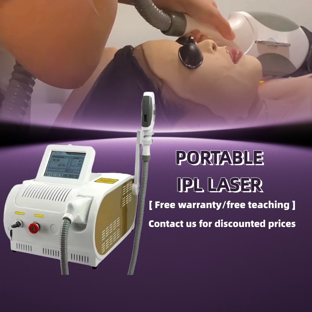 Portable IPL laser hair removal machine underarm laser whitening Beauty ...