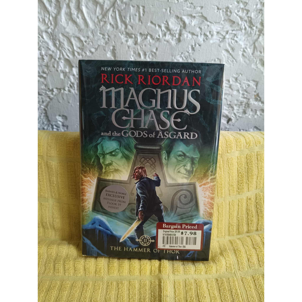 Magnus Chase and the Gods of Asgard by Rick Riordan (pre loved ...
