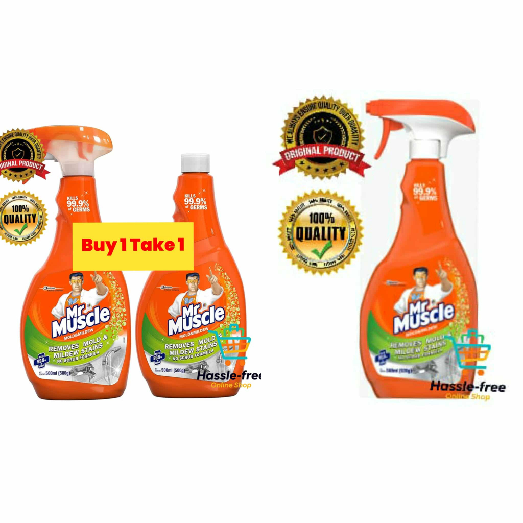 MR. MUSCLE MOLD & MLDEW KILLER PRIMARY (500ml) | Shopee Philippines