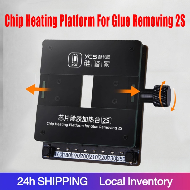 YCS 2S Hot Plate Soldering Preheating Rework Station Phones Chip IC ...