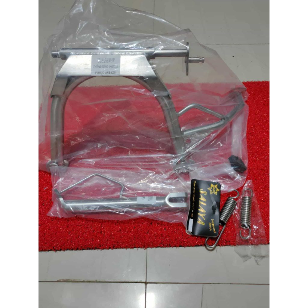 SALAYA STAINLESS CENTER/SIDE STAND GIORNO/CLICK125/150/NMAX/AEROXV2/PCX ...