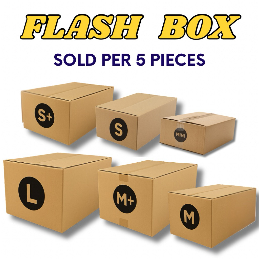 Big Flash Box – Durable Corrugated Shipping Boxes (Sold per 5 Pieces ...