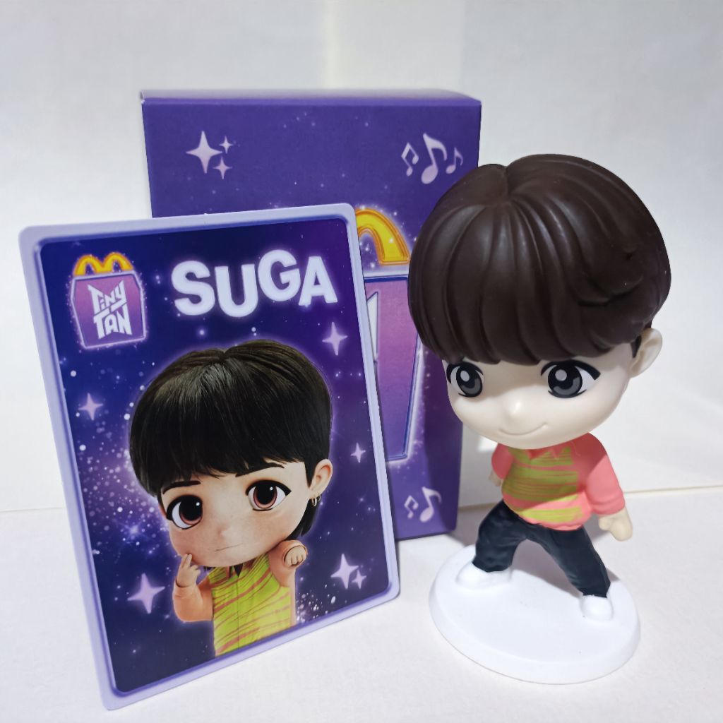 TinyTan Throwback Edition Mcdonald's Happy meal BTS Collection | Shopee ...