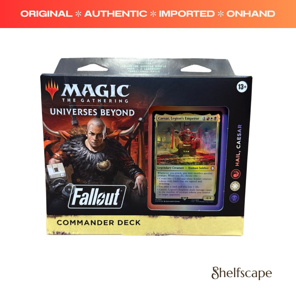 Magic The Gathering Fallout Hail, Caesar - Commander Precon Deck ...