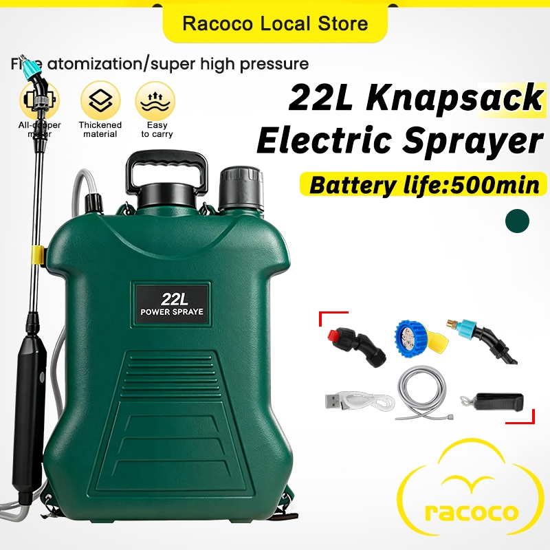 Knapsack Electric Sprayer 22L/15L/8L/5L Rechargeable Sprayer ...