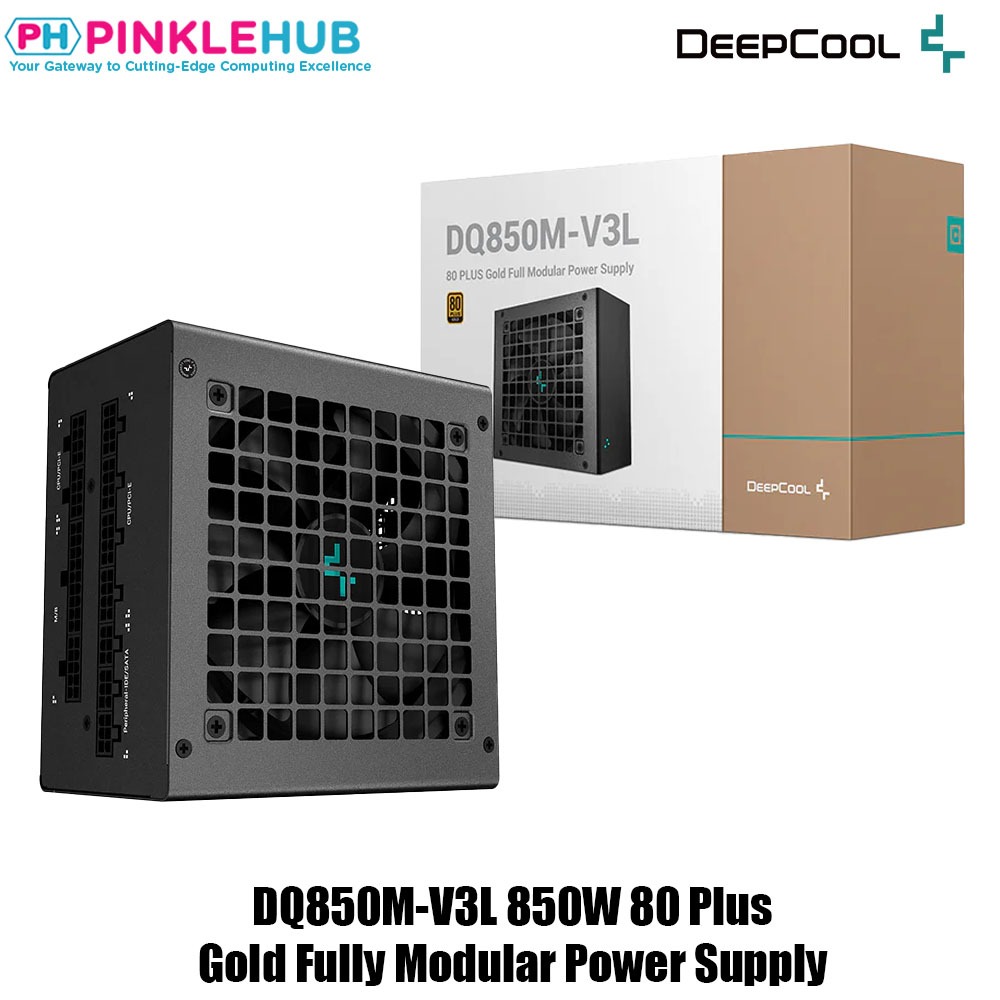 DEEPCOOL DQ850M-V3L 850W 80 Plus Gold Fully Modular Power Supply/PSU ...