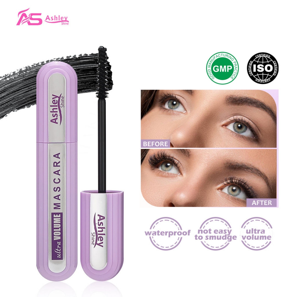 Ashley Shine Waterproof Long Lasting Mascara Ultra Volume Lengthening ...