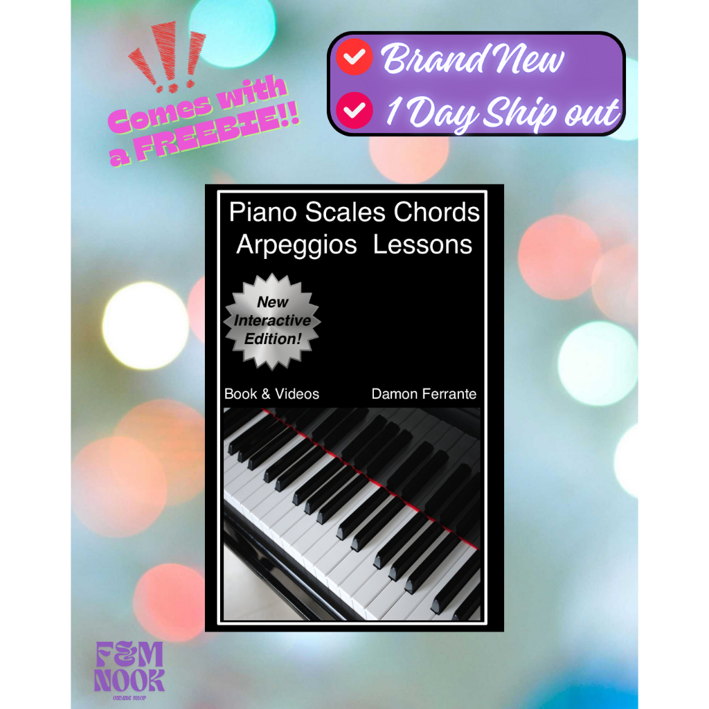 Piano Scales, Chords & Arpeggios Lessons with Elements of Basic Music ...