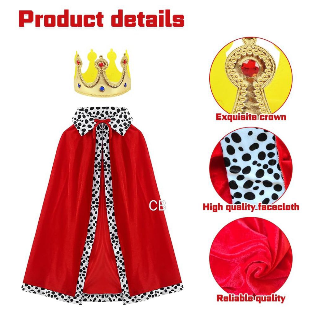 Cloak Prince Cape Costume For Kids And Adult | Shopee Philippines