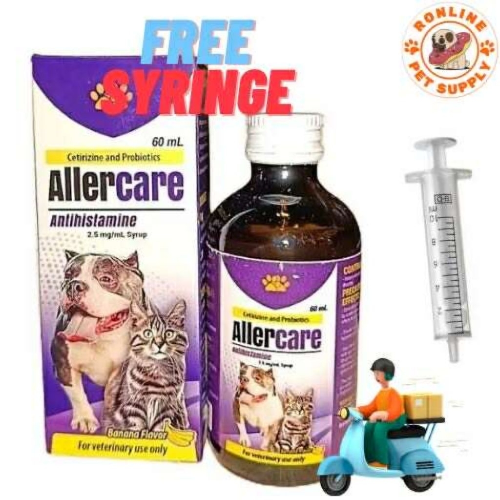 Allercare Ceterizine & Probiotics Antihistamine 60mL | Shopee Philippines