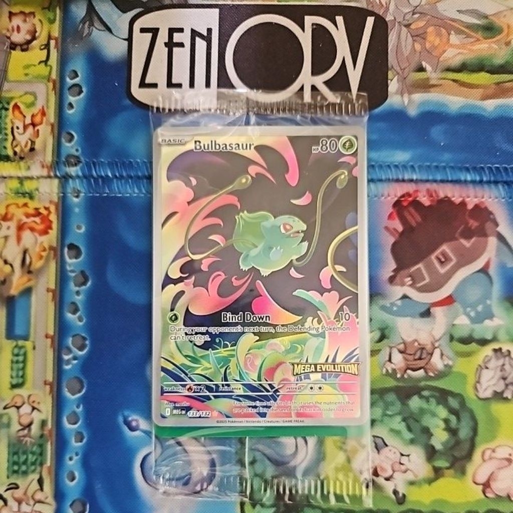 Mega Evolutions Sealed Pokemon Card Bulbasaur Stamped Promo ex Trainer ...