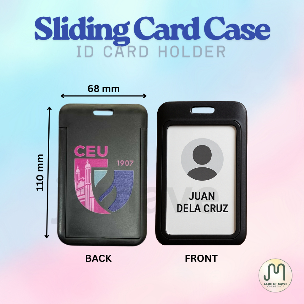 Lightweight CEU Card Case with Name Tags I JNM | Shopee Philippines