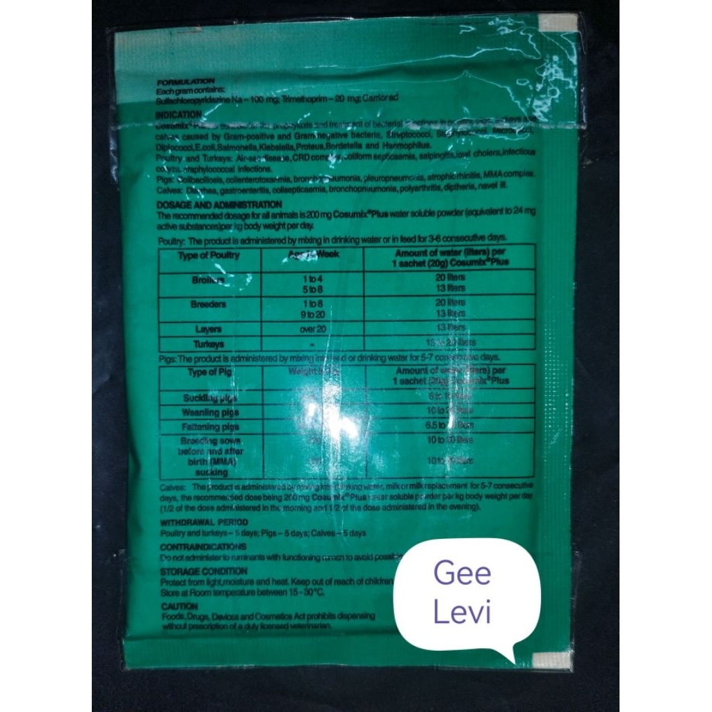 Cosumix 12% (20grams) | Shopee Philippines