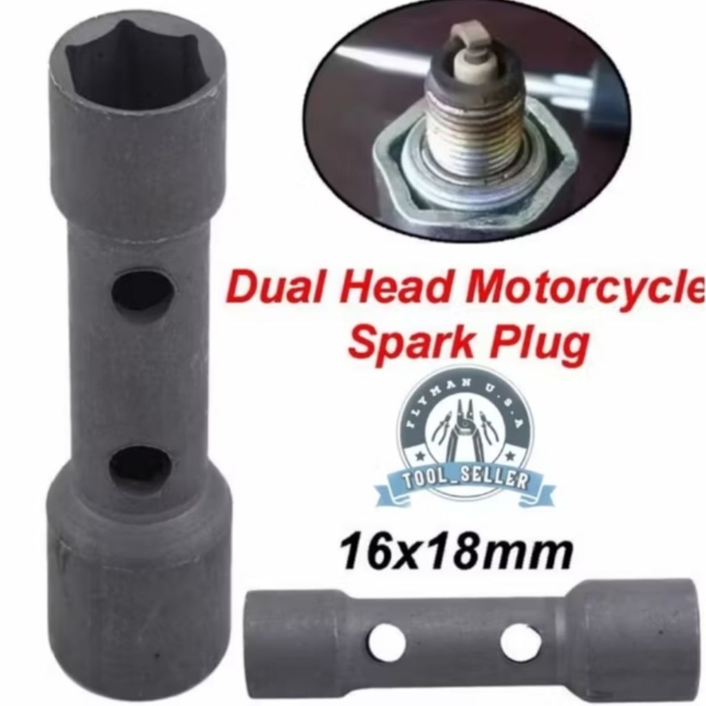ORIGINAL SHORT SPARK PLUG WRENCH 16x18MM | Shopee Philippines