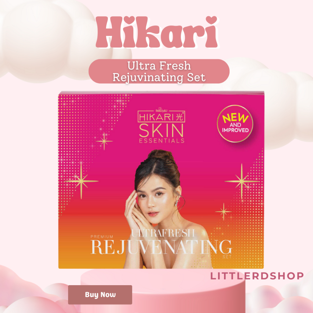 New Ultra Fresh Premium Rejuvinating Set by Hikari for Acne Prone Skin ...