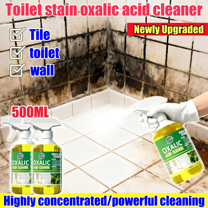 Oxalic acid cleaner tiles tiles cleaner stain remover 500ml Toilet Bowl ...