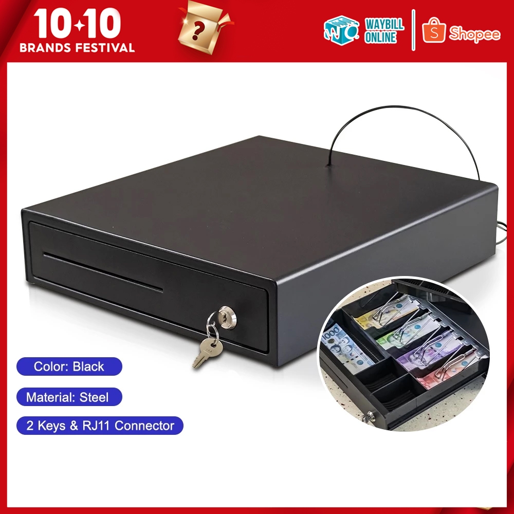 POS Cash Box Electronic storage 5 grid 4 grid manual automatic cash ...