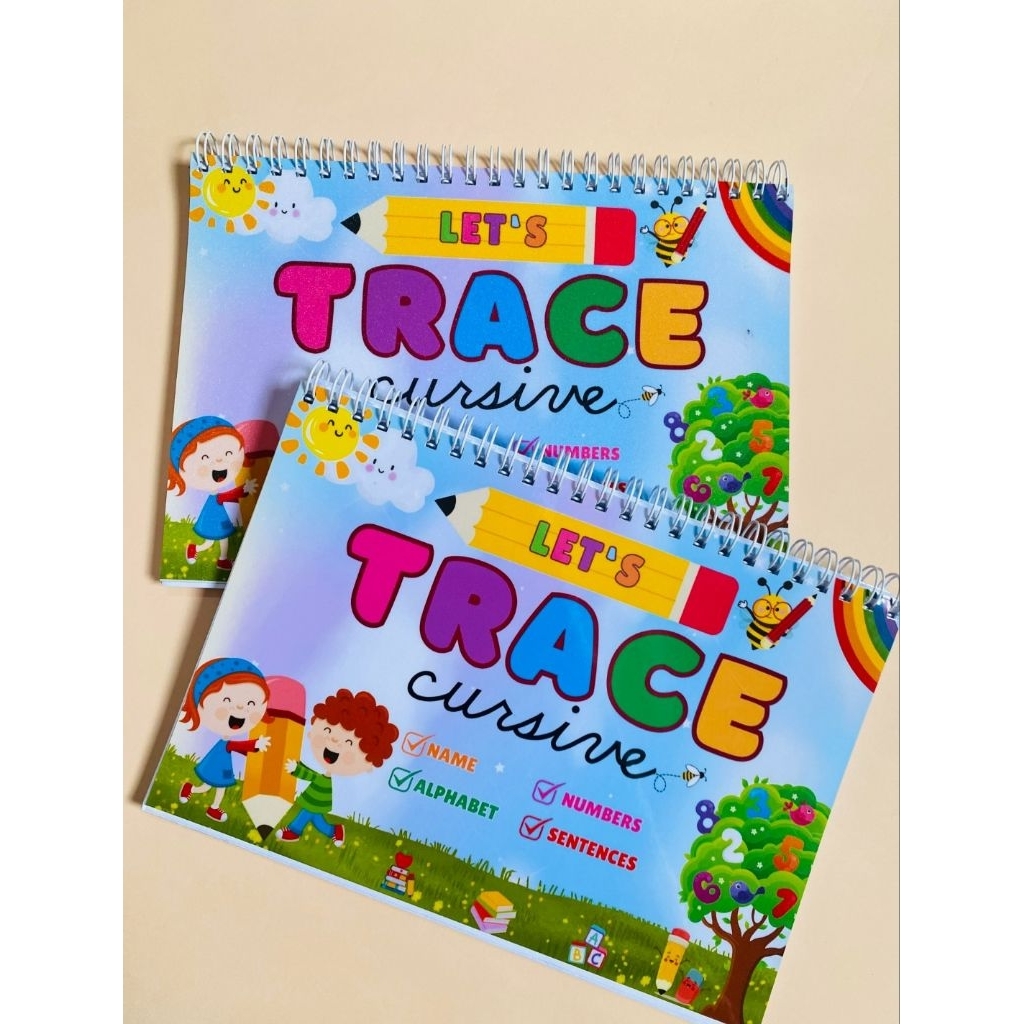 Let"s Trace Cursive/55 pages/Kids Learning Materials. | Shopee Philippines