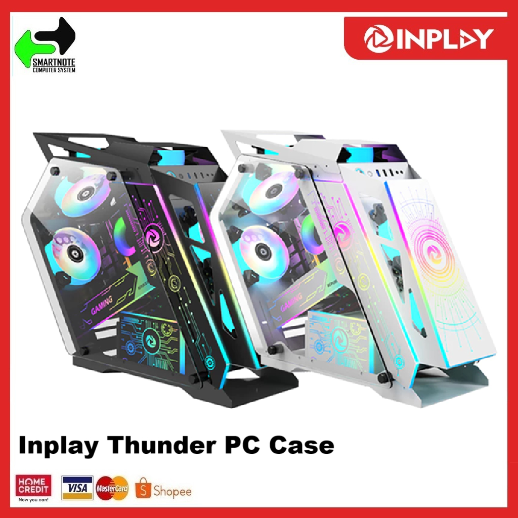 INPLAY Thunder Computer PC Case Micro Atx Case Robot Design Build-in 6 ...