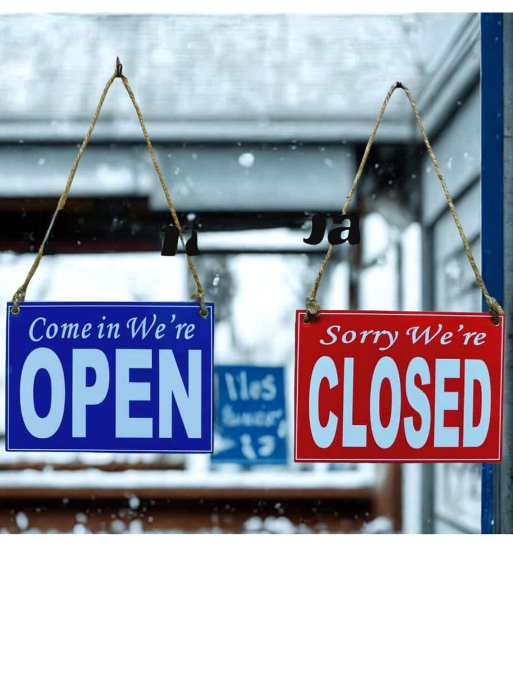 OPEN CLOSE SIGNAGES LAMINATED | Shopee Philippines