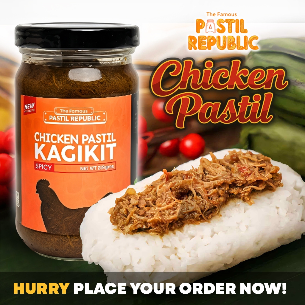 The Famous SPICY Pastil Republic | Authentic Chicken Pastil | Moist ...