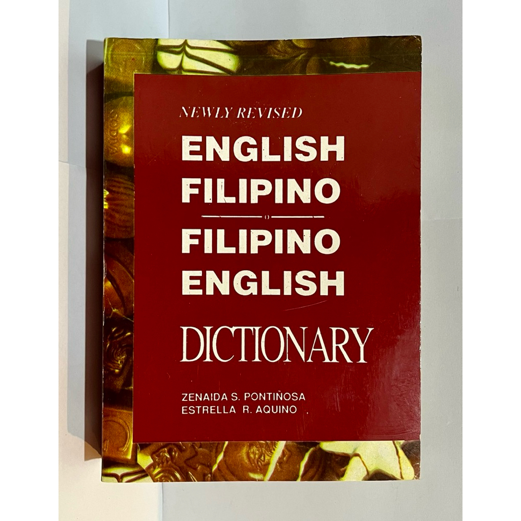 English-Filipino/Filipino-English Dictionary | Shopee Philippines
