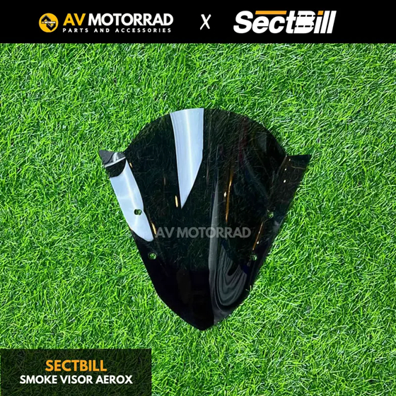 SECTBILL VISOR CLEAR & SMOKE FOR AEROX V2/V3 | Shopee Philippines