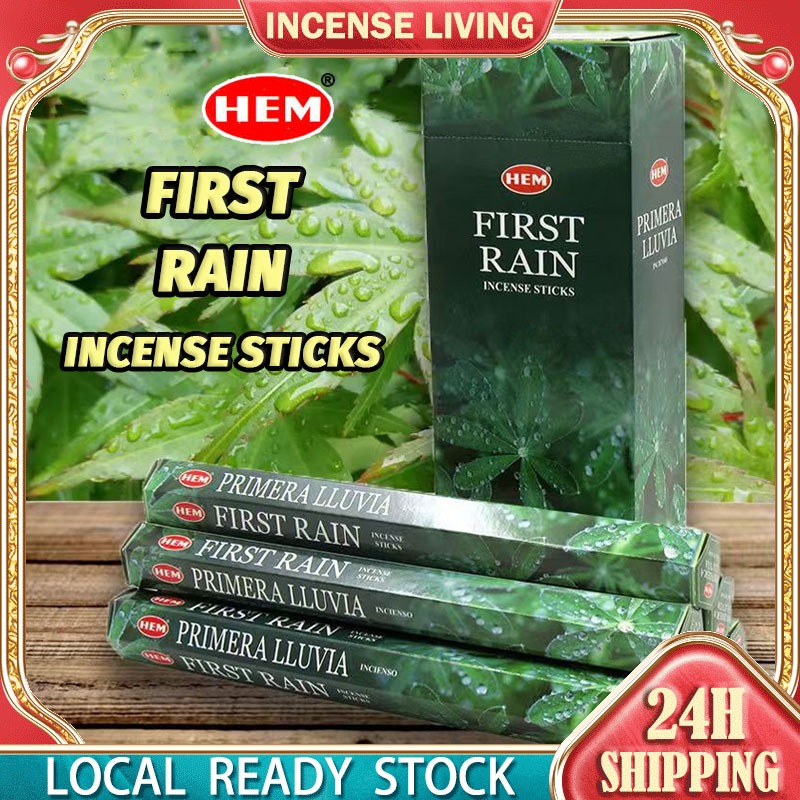 HEM First Rain Incense Sticks (20 Sticks Per Box) | Shopee Philippines