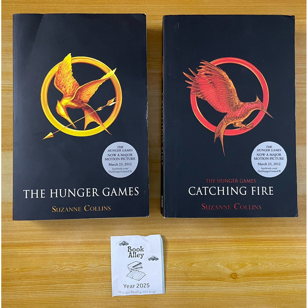 Bundle: Hunger Games and Catching Fire by Suzanne Collins | Authentic ...