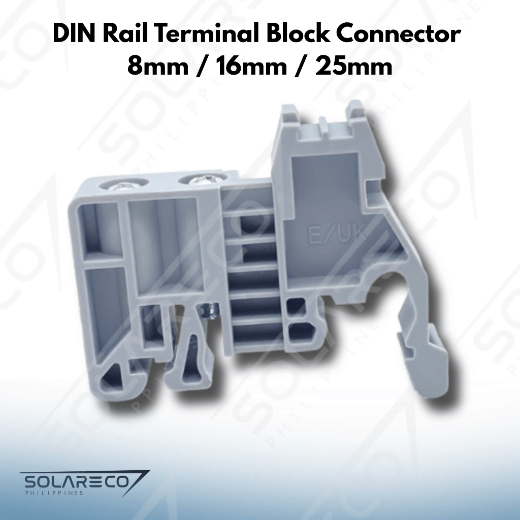 DIN Rail Terminal Block Connector 8mm / 16mm / 25mm – Industrial Wire ...