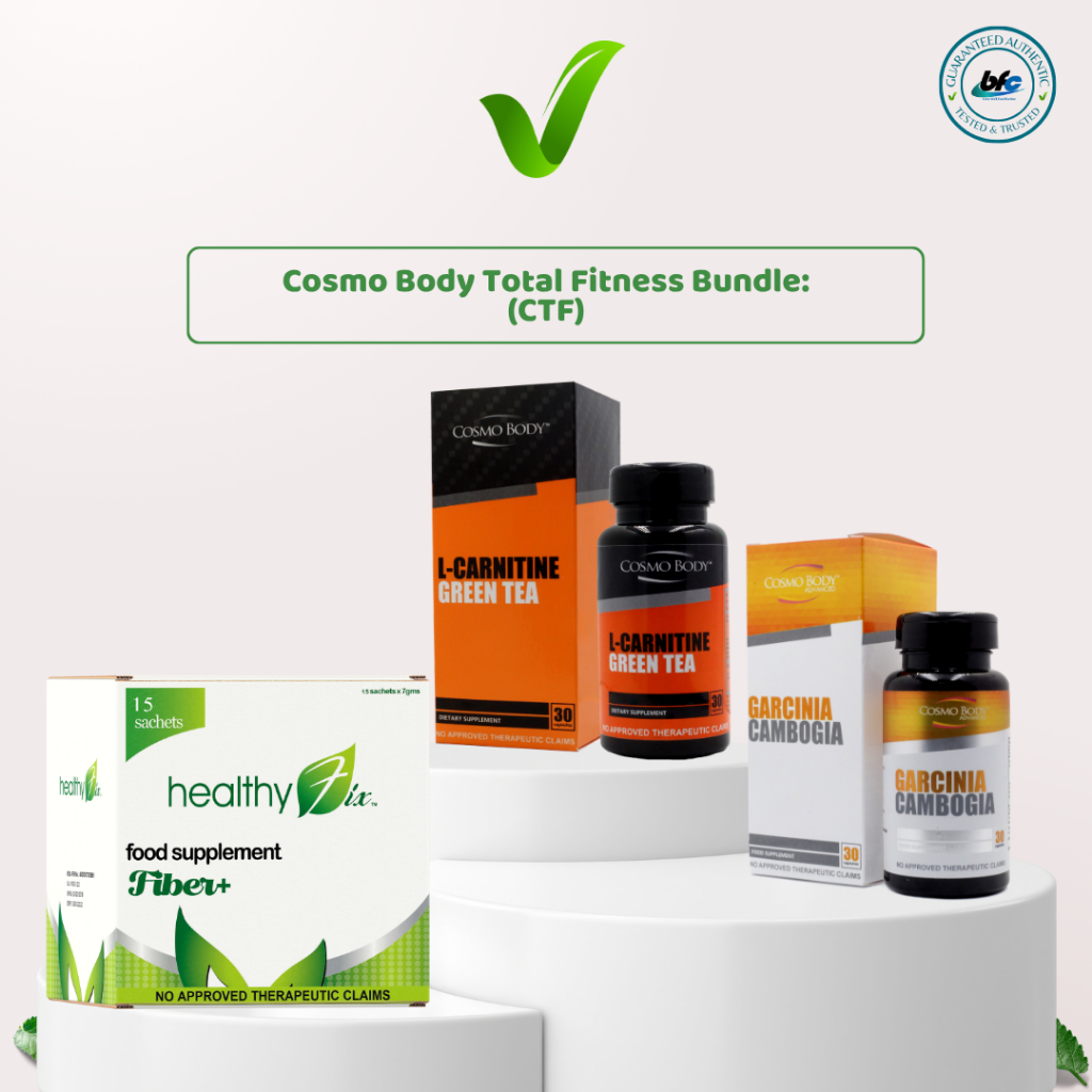 cCosmo Body Total Fitness Pack (Promo Bundle) Cosmo Body L carnitine ...