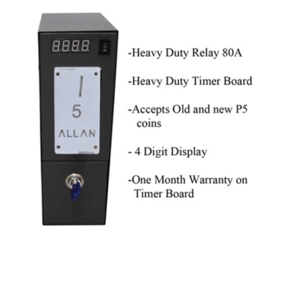 Car Wash Metal Box Complete Set Ready to Use with Heavy Duty Timer and ...