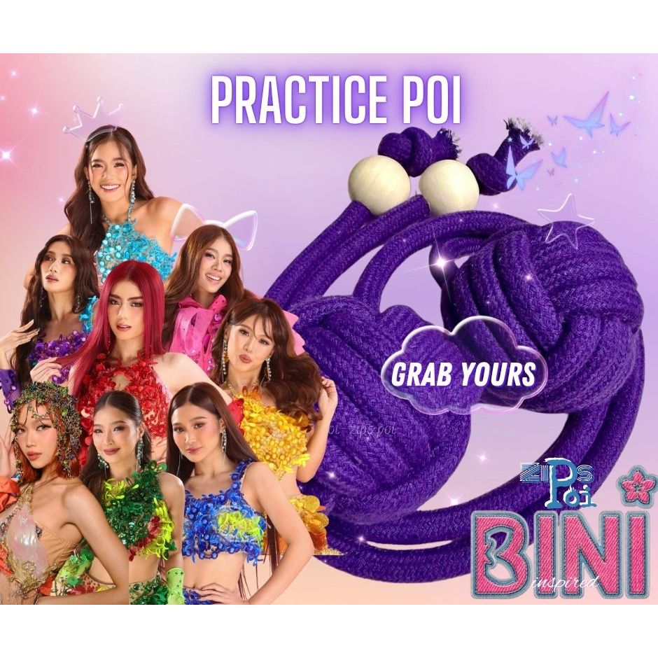 BINI Practice Poi (Bini-inspired) Biniverse | Shopee Philippines