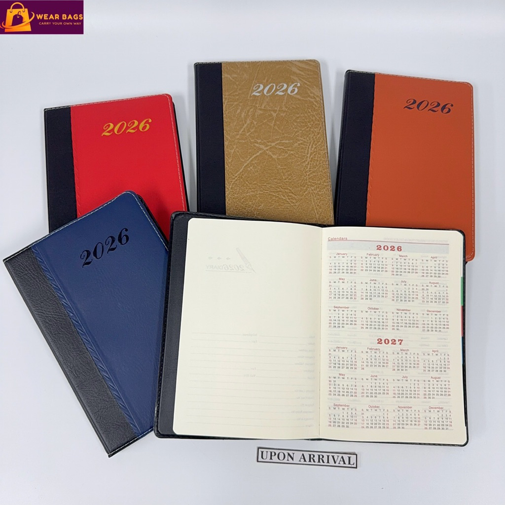 Year 2026 Calendar Diary Notebook Journal Planner Daily Activity Plan ...