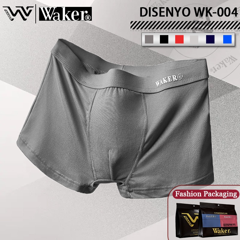 WAKER COD Boxers Brief For Men Antibacterial Cotton Thick Fabric Plus ...