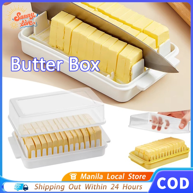 Fresh Butter Keeper Container Butter Dish With Cover Cheese Butter ...