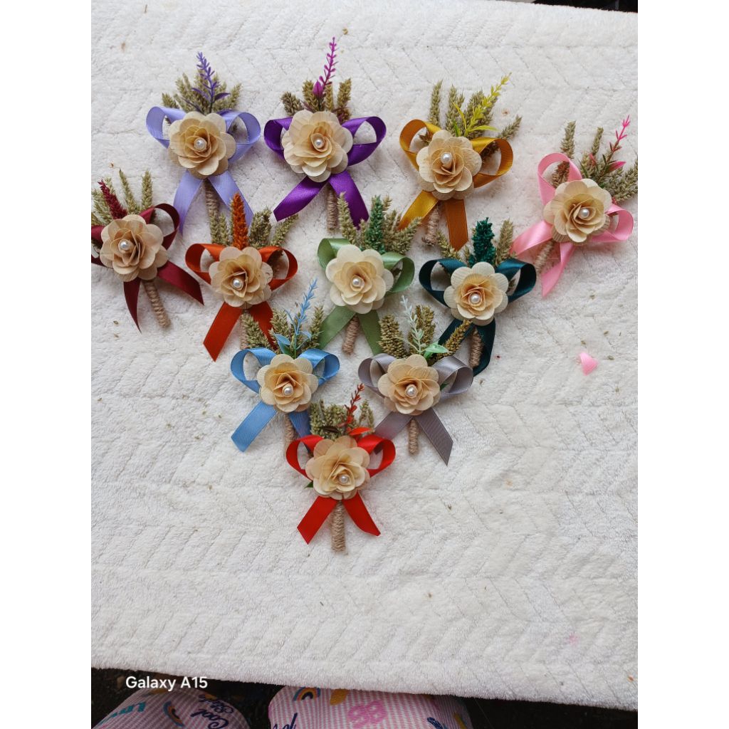 Boho Chest Corsage for men and women w/ pin | Shopee Philippines